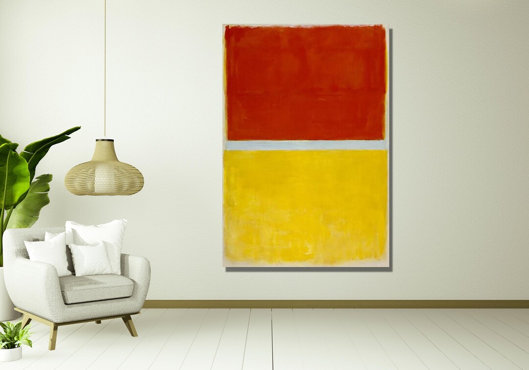 Mark Rothko Canvas Wall Art Mark Rothko Rothko Reproduction Wall Art ...