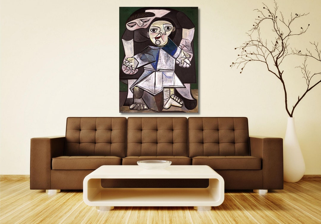 Picasso Canvas Decor,pablo Picasso First Steps Canvas,picasso,picasso ...
