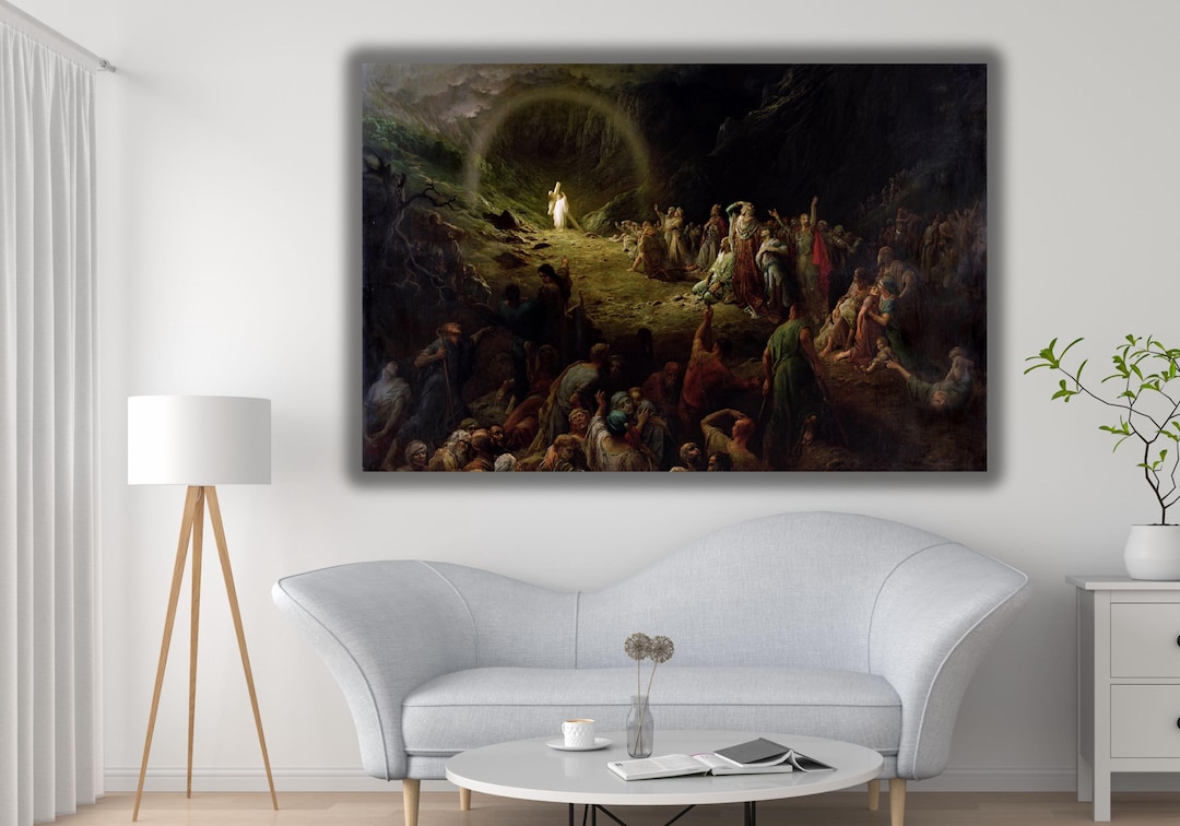 Gustave Dore the Valley of Tears Canvas,gustave Dore Canvas Wall Art ...