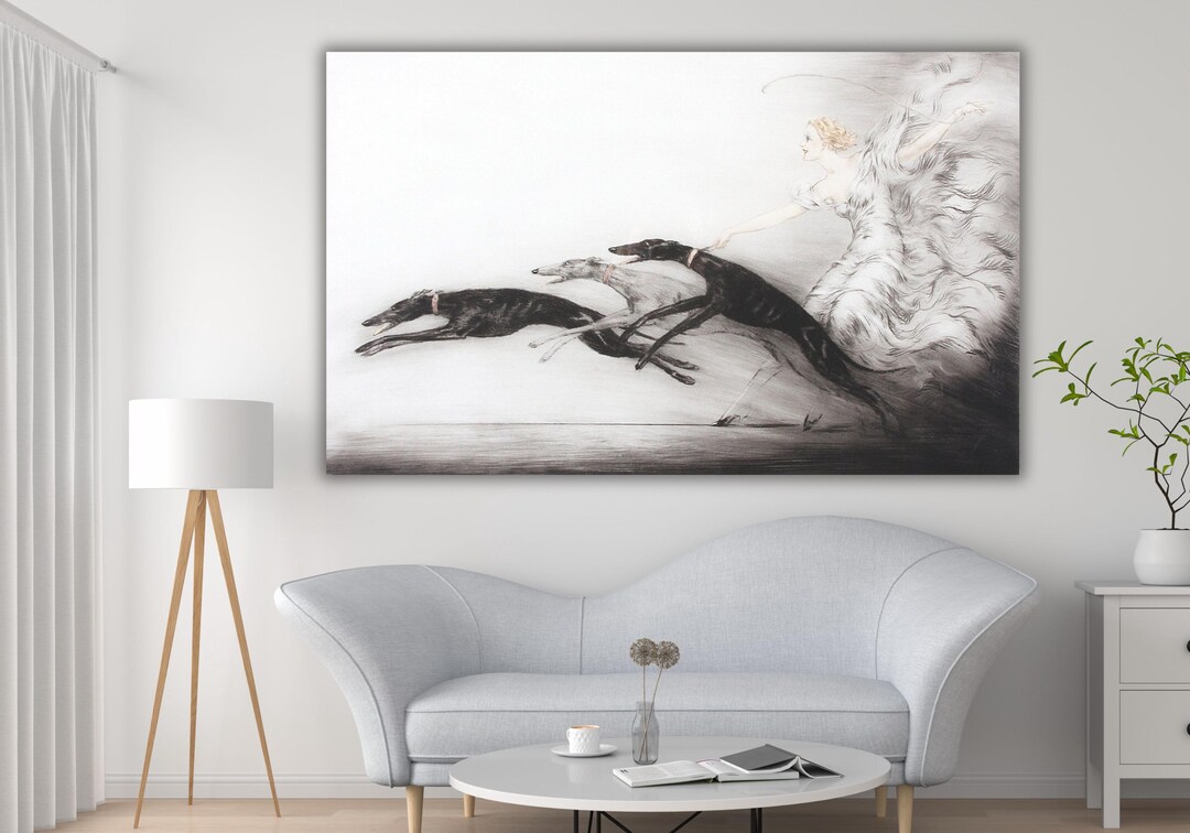 Louis Icart Reproduction Painting,speed II by Louis Icart Canvas Print ...