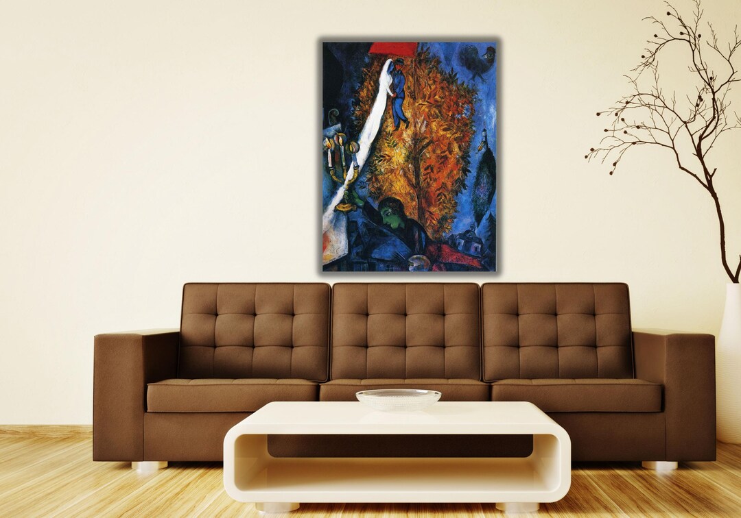 Marc Chagall Tree of Life 1948 Canvas Art,chagall Print,chagall La ...