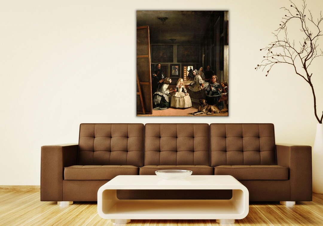 Las Meninas Oil Painting Canvas,las Meninas by Diego Velázquez Canvas ...