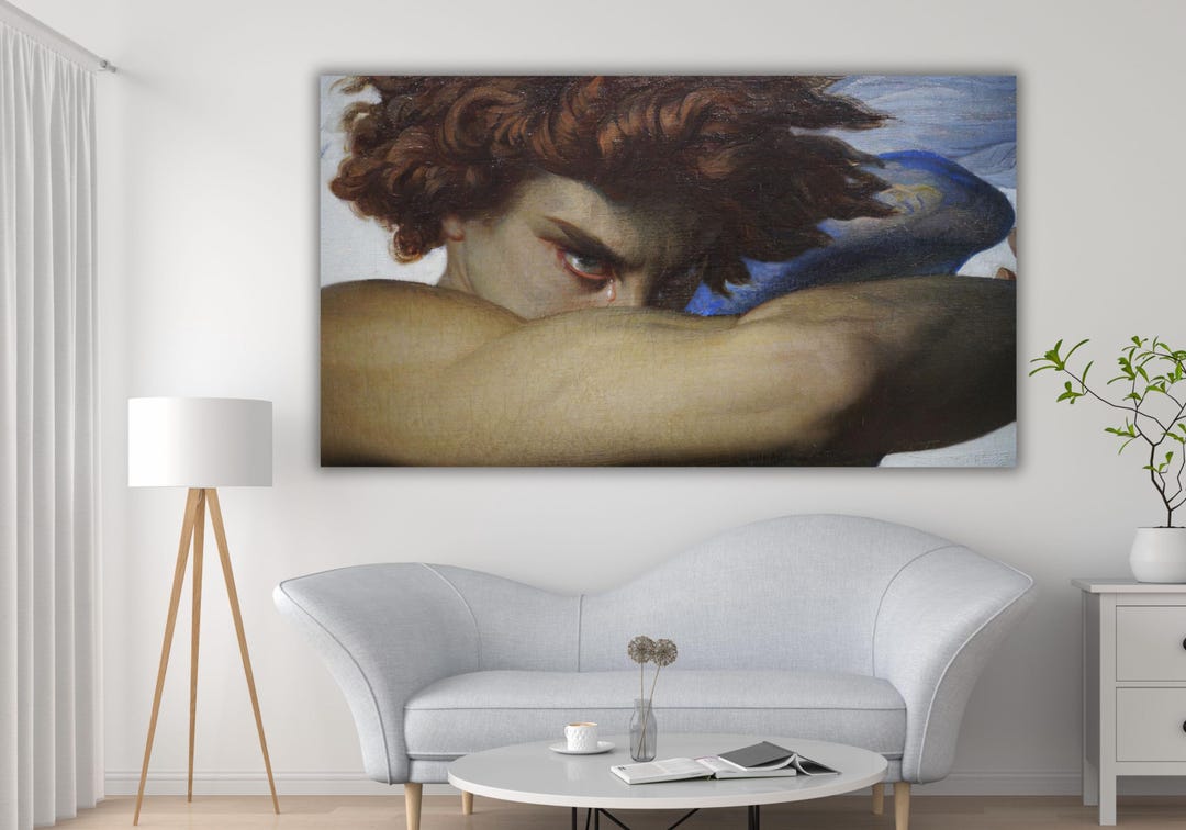 Fallen Angel by Alexandre Cabanel Canvas,fallen Angel Canvas,alexandre ...