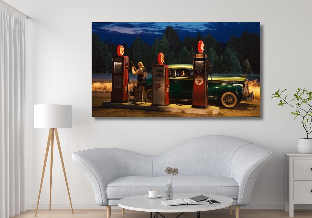 Edward Hopper Canvas Art,edward Hopper Gas Station Canvas Art,edward ...