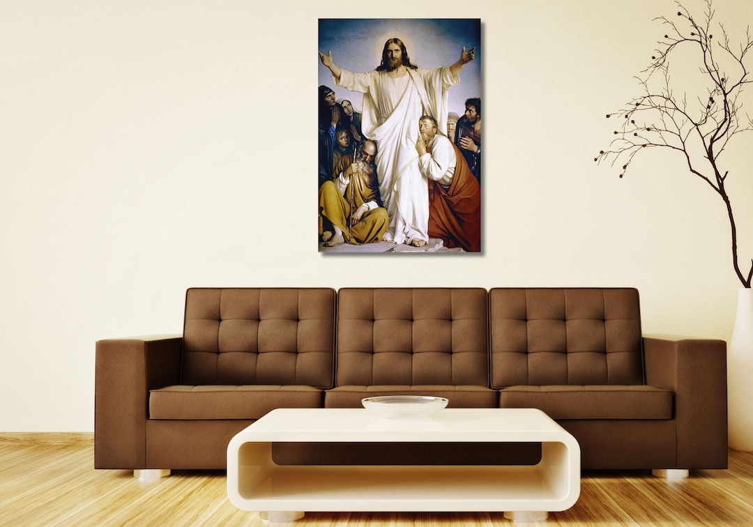 Christ the Consoler by Carl Bloch Canvas, Jesus Paintings,jesus Christ ...