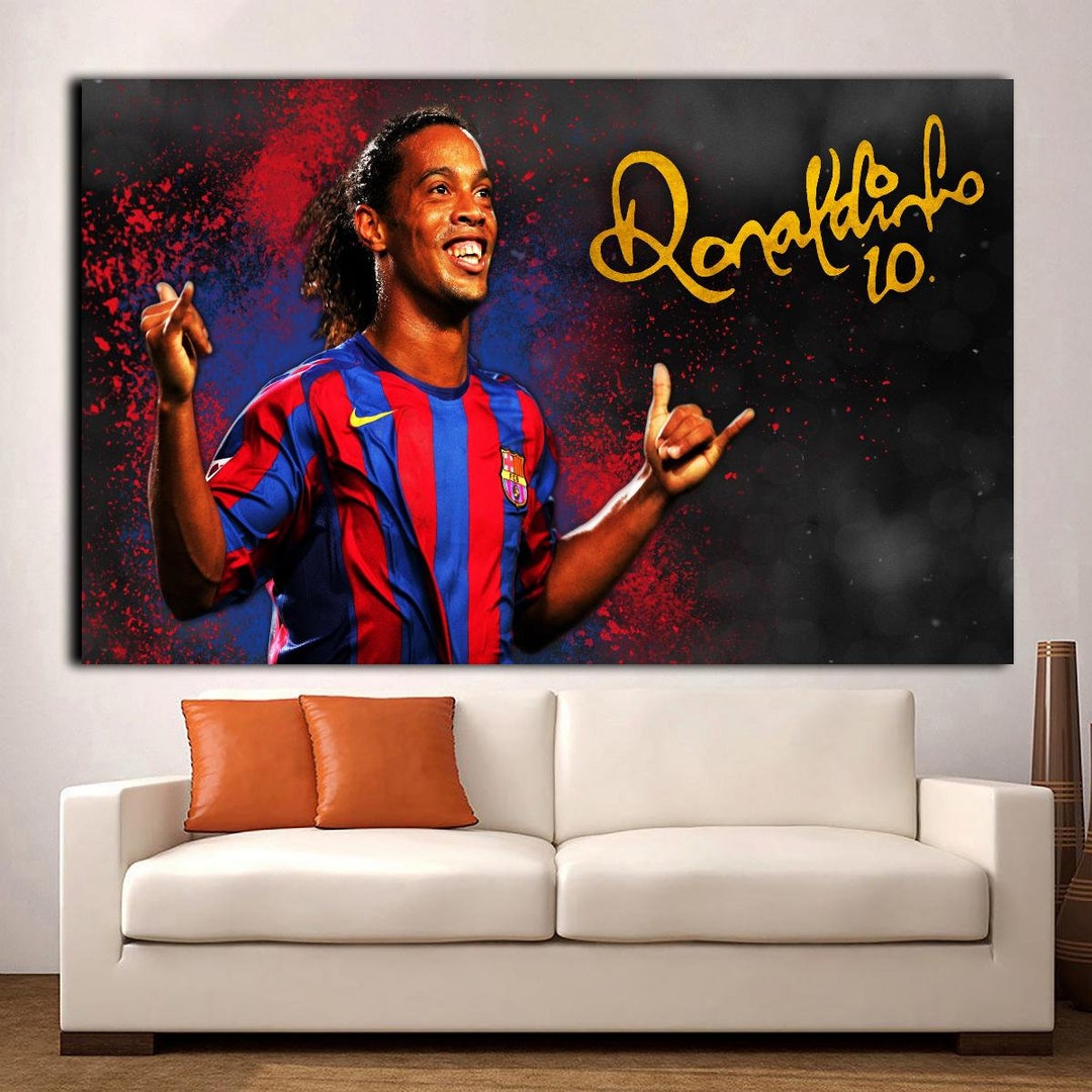 Ronaldinho,ronaldinho Wall Art,ronaldinho Poster,ronaldinho Canvas ...