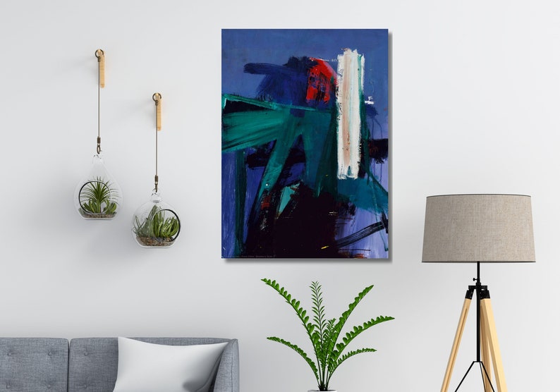 Franz Jozef Kline Blueberry Eyes Canvas Wall Art,franz Kline Poster Art ...