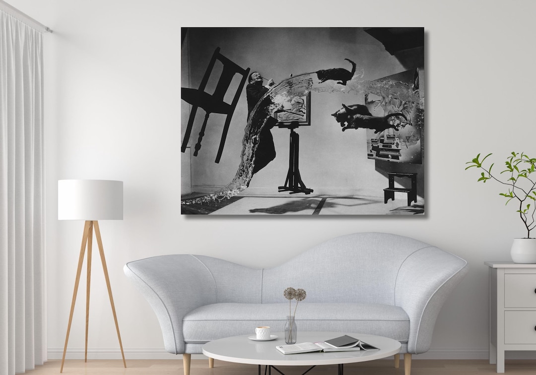 Dali Atomicus 1948 Poster,dali Atomicus Canvas Wall Art,dali Atomicus ...