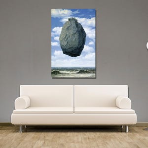 The Castle in the Pyrenees (1959) by Magritte Rene, René Magritte ...