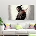 Samurai Poster,samurai Canvas Painting,samurai Man Canvas Print ,wall ...