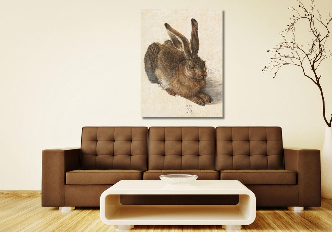 Albrecht Durer Print Art, Albrecht Durer Young Hare Art Canvas Print ...