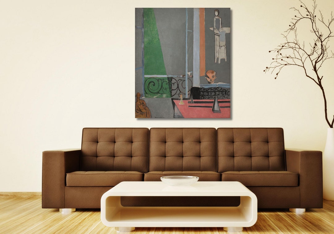 The Piano Lesson 1916 by Henri Matisse Print Canvas Art,the Piano ...