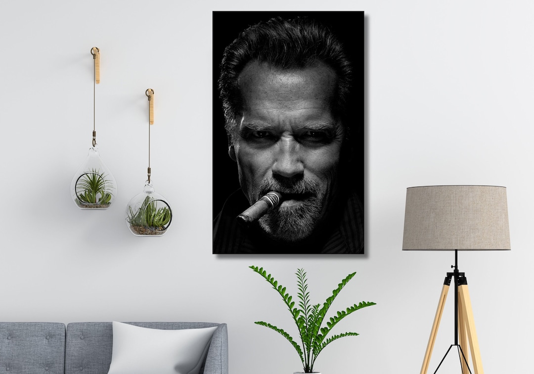 Arnold Schwarzenegger Canvas Wall Art, Arnold Schwarzenegger Canvas ...