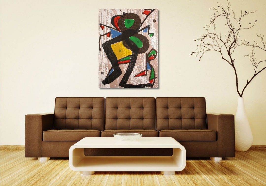 Joan Miro Poster, Joan Miro Canvas, Dancer Canvas Wall Print Art,dancer ...