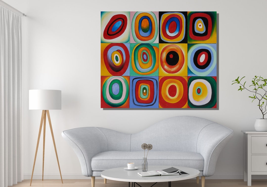 Wassily Kandinsky Color Study Painting, Wassily Kandinsky Poster Print ...