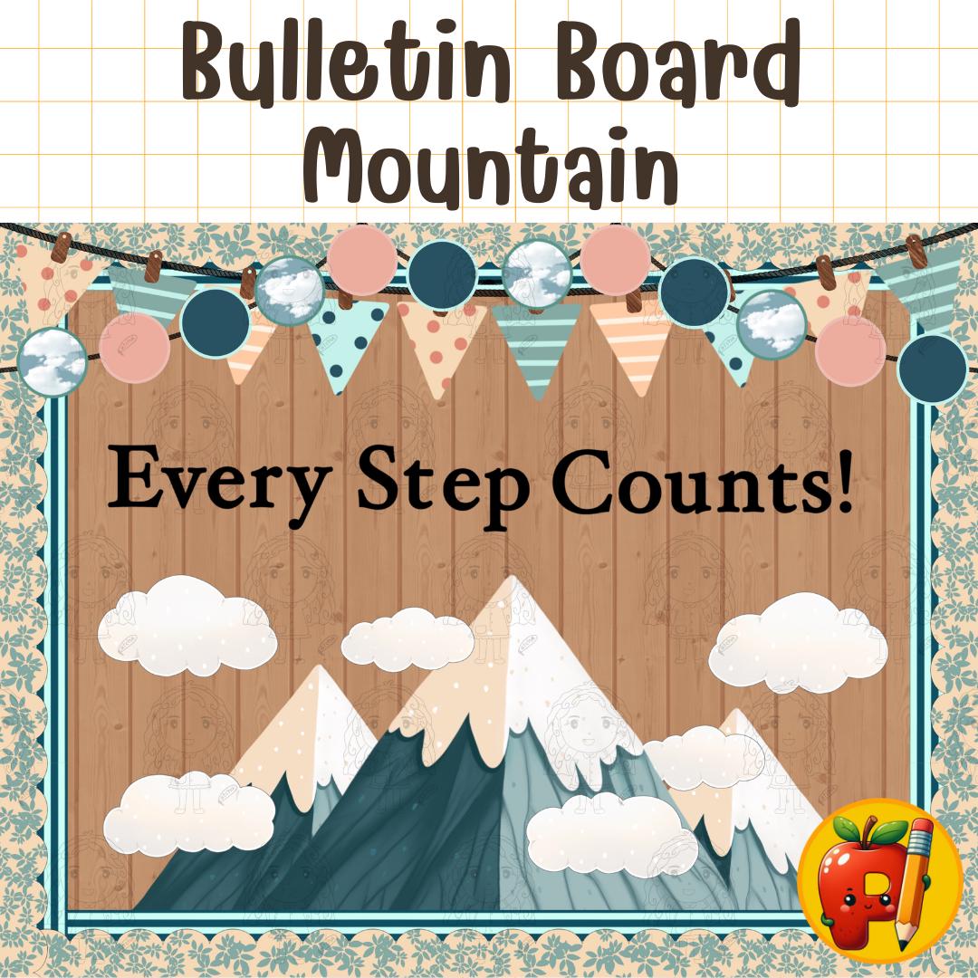 Mountain Adventure Bulletin Board Kit | Classroom Decor | Door Decor ...