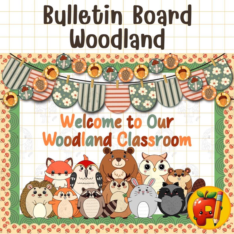 Woodland Classroom - Etsy