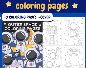20 Space Coloring Pages for Kids, Astronaut Coloring Pages, Planets ...