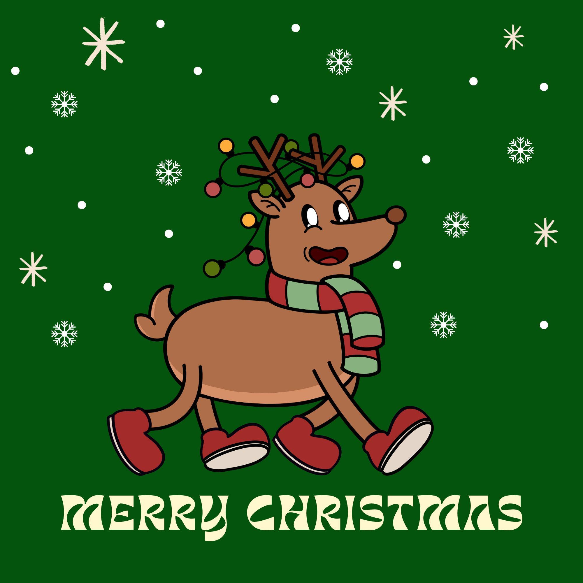 Groovy Retro Christmas Clipart, Hippie Christmas Png, Merry Christmas ...