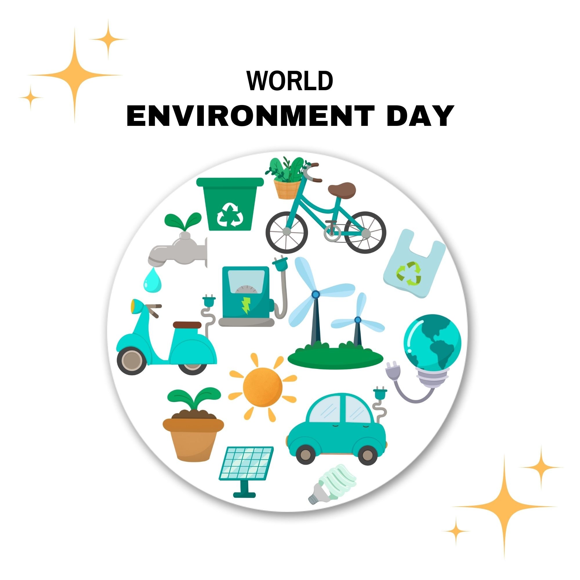 Earth Day Clipart, Recycling Clipart, Instant Download, Eco Friendly ...