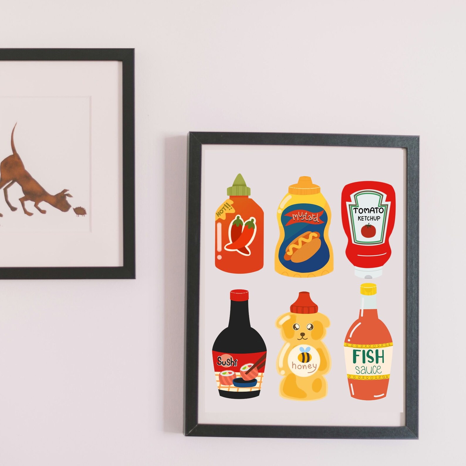 Condiment Clipart, Sauce Clipart, Seasoning Clipart, Condiment Png ...