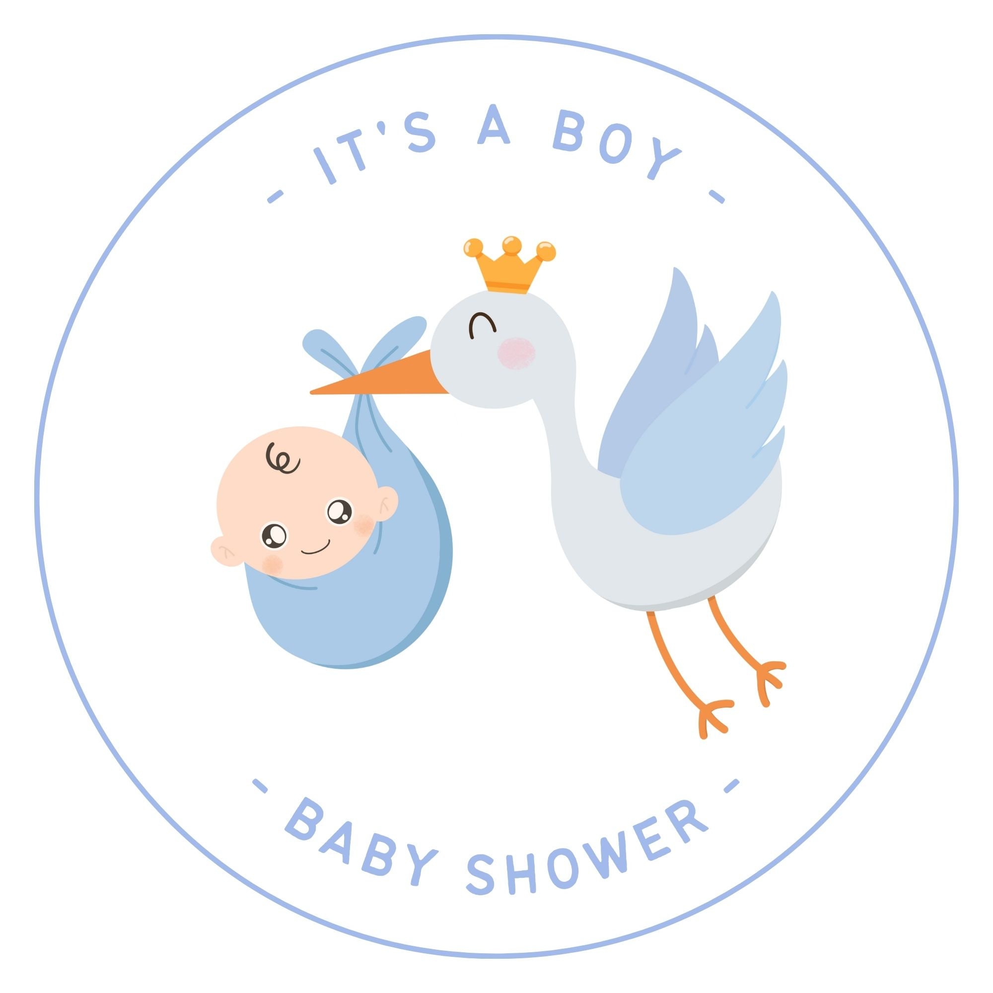Baby Boy Clipart: Hand-drawn Newborn Graphics (PNG) - Etsy