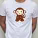 Monkeys Clipart Set, Cute Monkeys Png, Monkey Png, Baby, Safari, Jungle ...