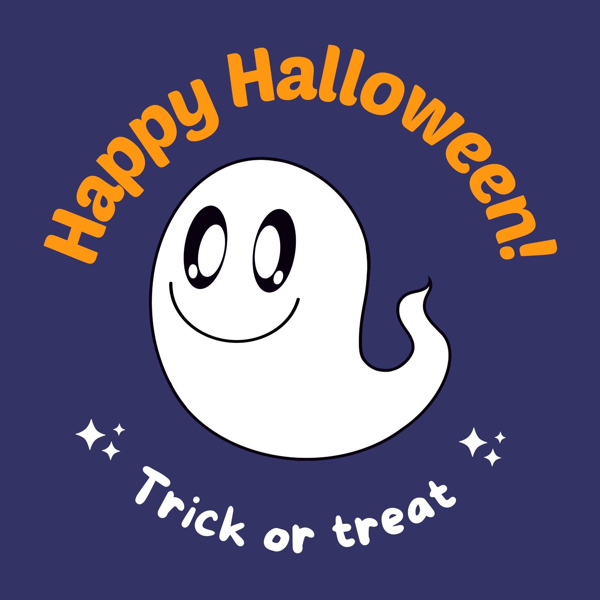 Groovy Halloween Clipart, Retro Halloween Png, Retro Fall Png, Trendy ...