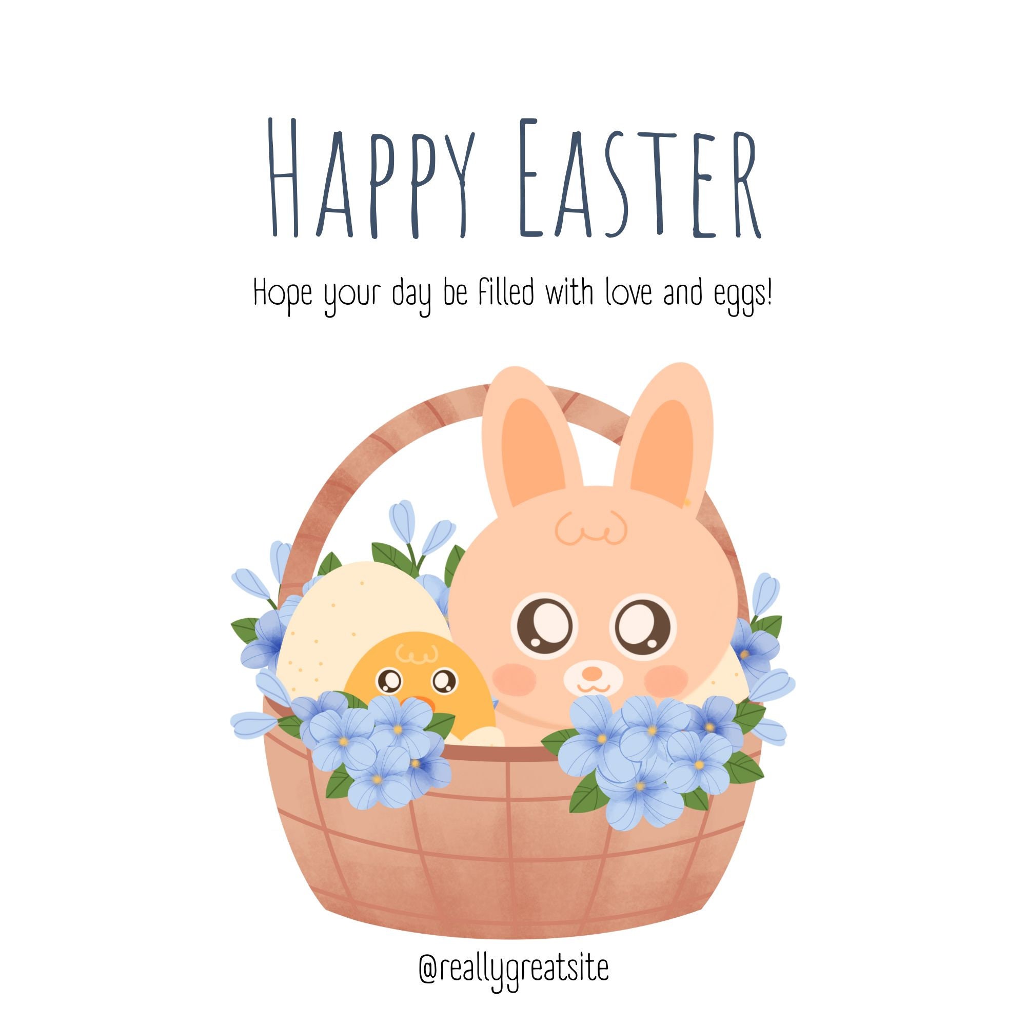 Easter Clipart, Easter Bunny Clipart, Easter Chicks Clipart, Easter ...