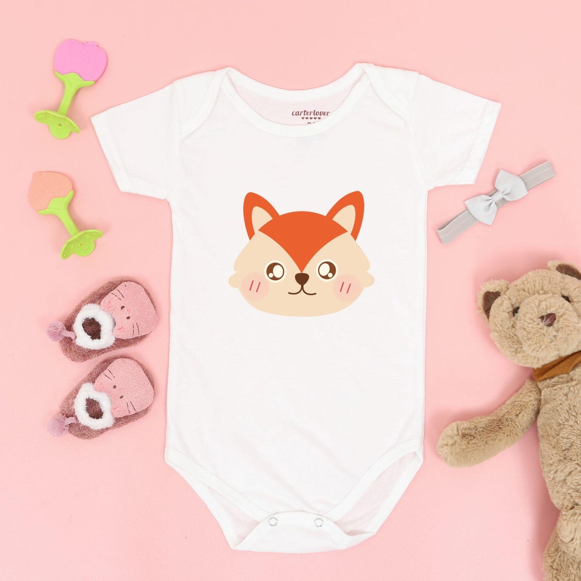 Wild Animal Faces Clipart Set, Woodland Animal Faces Clipart Set ...