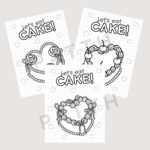 Vintage Cake Clipart, Wedding Cake, Birthday Cake, Valentine's Cake ...