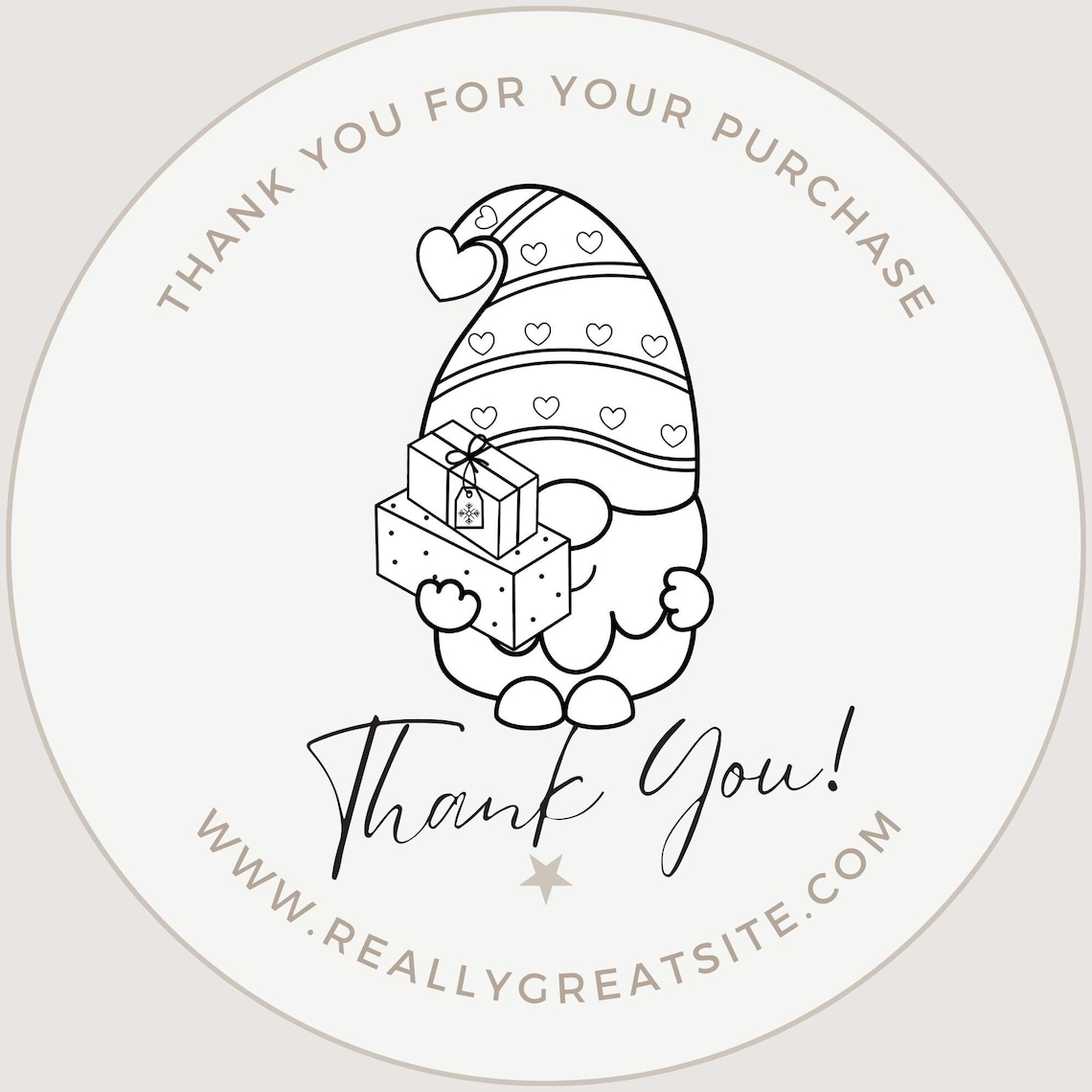Christmas Gnome Doodle Clipart: Hand-drawn PNG Bundle (digital Download ...