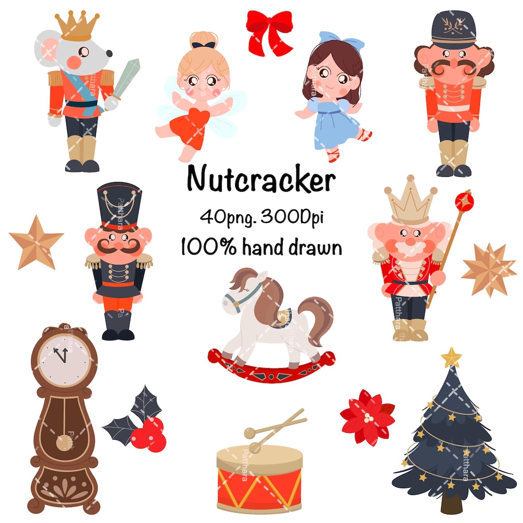 Nutcracker Clipart, Christmas Cliparts, Winter Holidays Png, Nutcracker ...