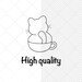 Cute Cat in Cup, Kittens, Cat Clipart, Cute Kittens With Actions, Cute ...