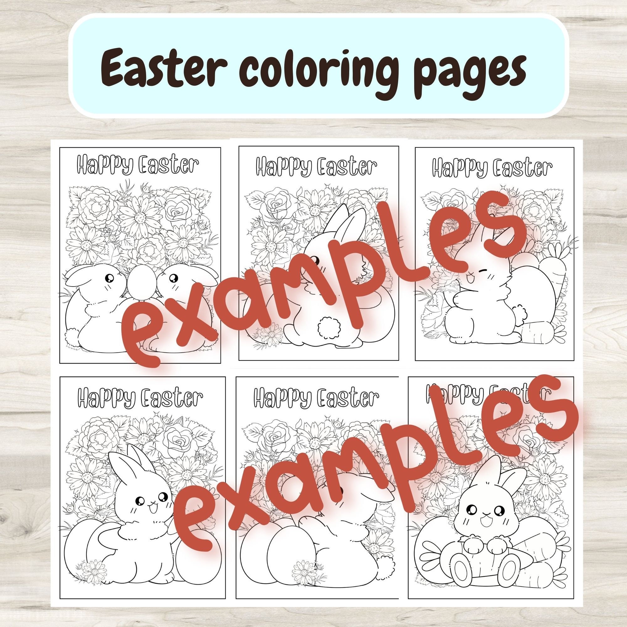 Easter Coloring Pages, Printable Easter Coloring, Easter Coloring ...