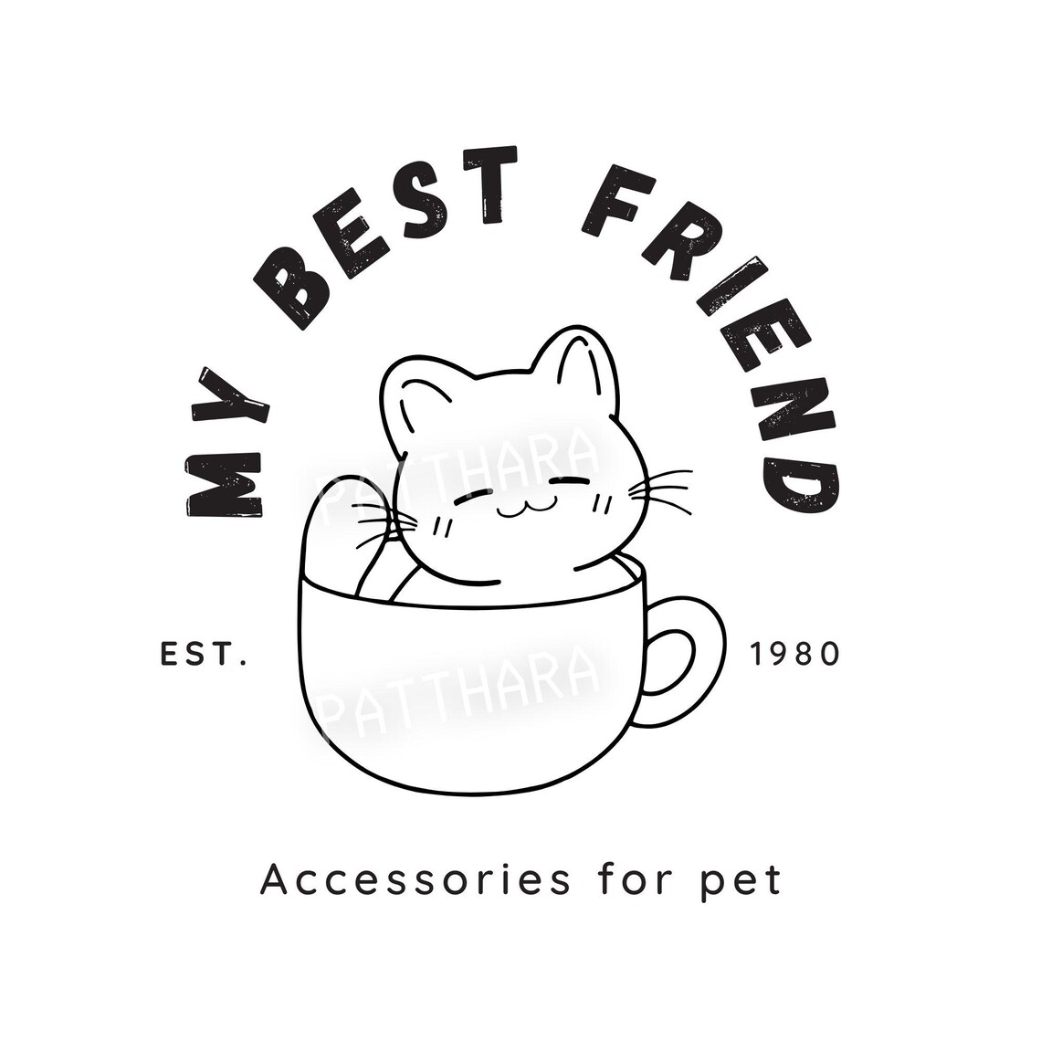 Cute Cat in Cup, Kittens, Cat Clipart, Cute Kittens With Actions, Cute ...