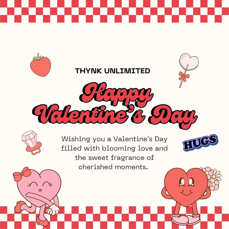 Groovy Retro Valentine Png, Valentines Treat Clipart, Retro Valentine ...