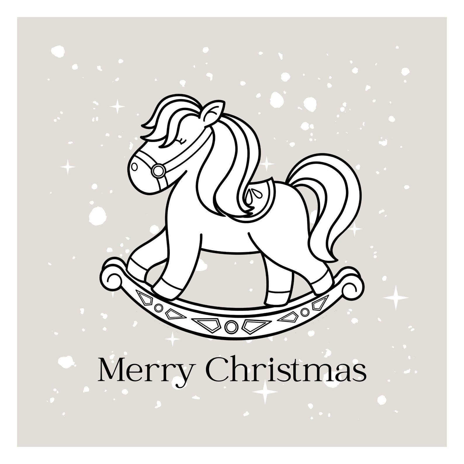 Nutcracker Clipart, Christmas Doodle Clip Art, Winter Line Art Clipart ...