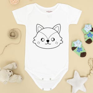 Animal Face Clipart. Woodland Animals. Animal Outline. Animal Doodle ...