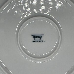 Vintage Mid-century Modern Thomas Rosenthal Germany Blue Pinwheel ...