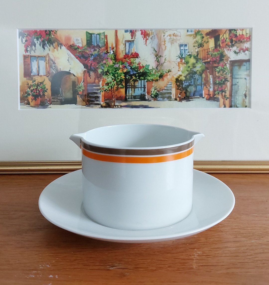 Thomas Germany Rosenthal Rare Gravy Boat / Saucier // Unused // Vintage ...