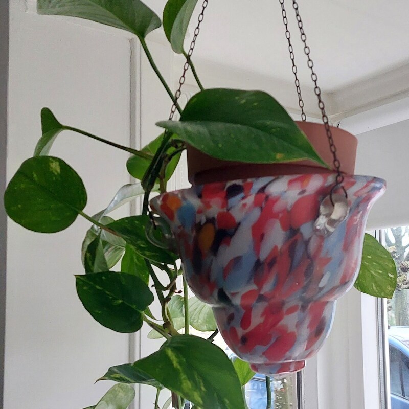 Glass Planter - Etsy