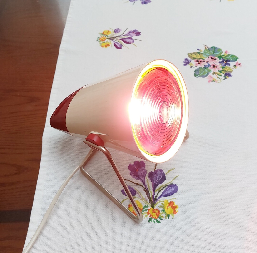 Fully Functional Vintage Philips Heat Lamp Infraphil KL7500 Retro Light ...