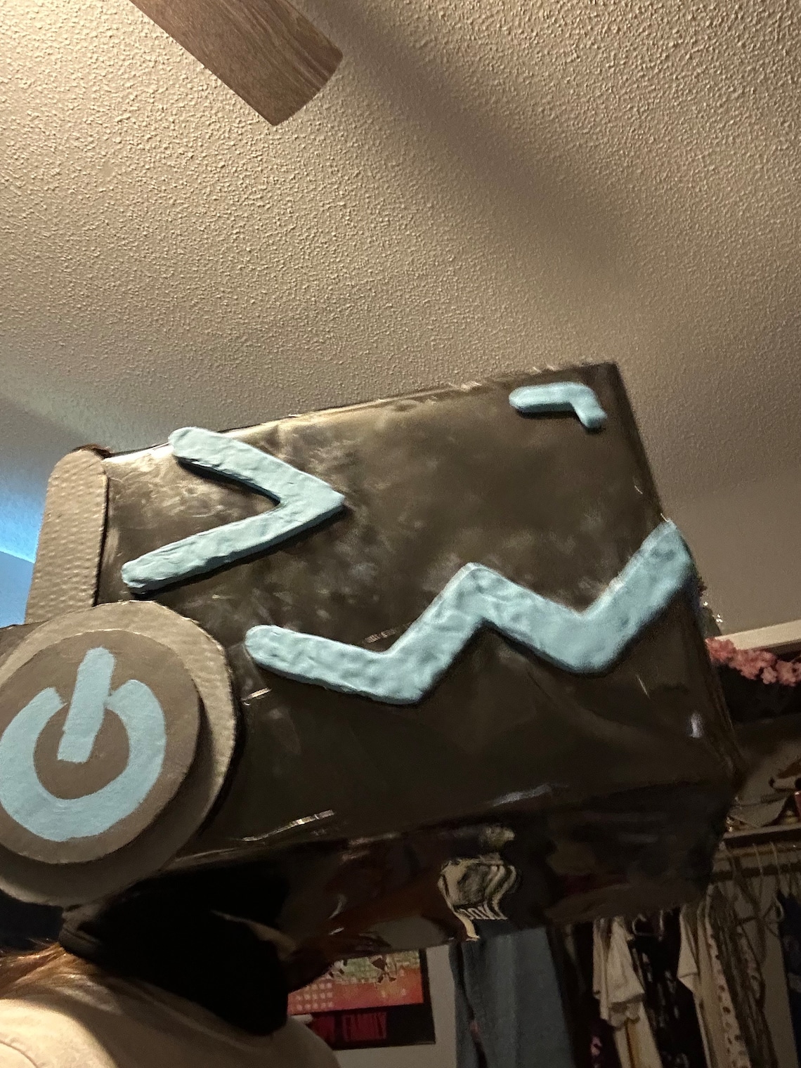 Blue Protogen Cardboard Fursuit Head - Etsy Canada