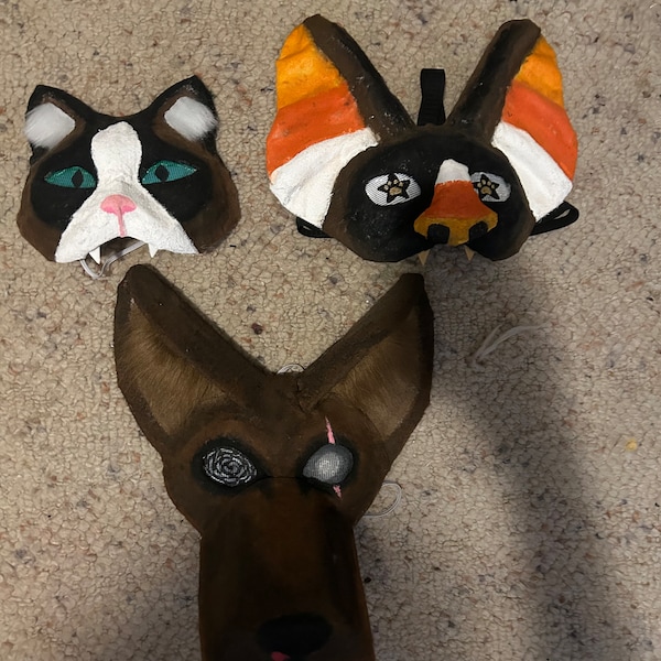 Therian Mask Coyote - Etsy