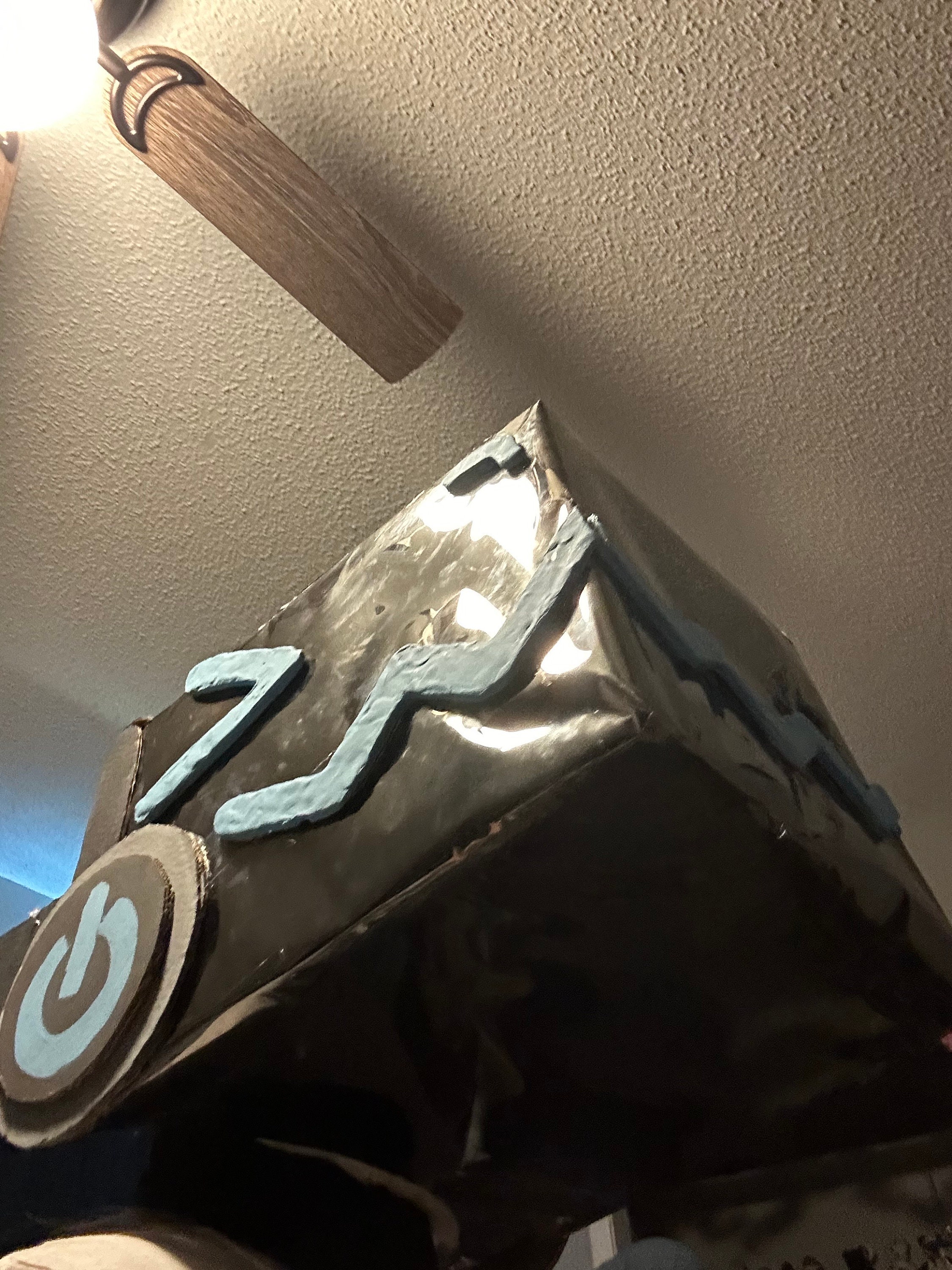 Blue Protogen Cardboard Fursuit Head - Etsy Australia