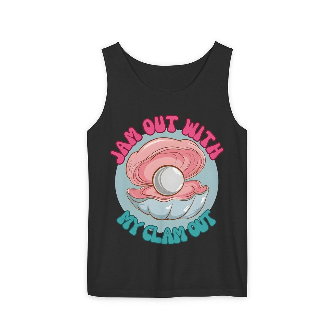 Jam Out With My Clam Out Funny Design for Men Women Tank Top - Etsy