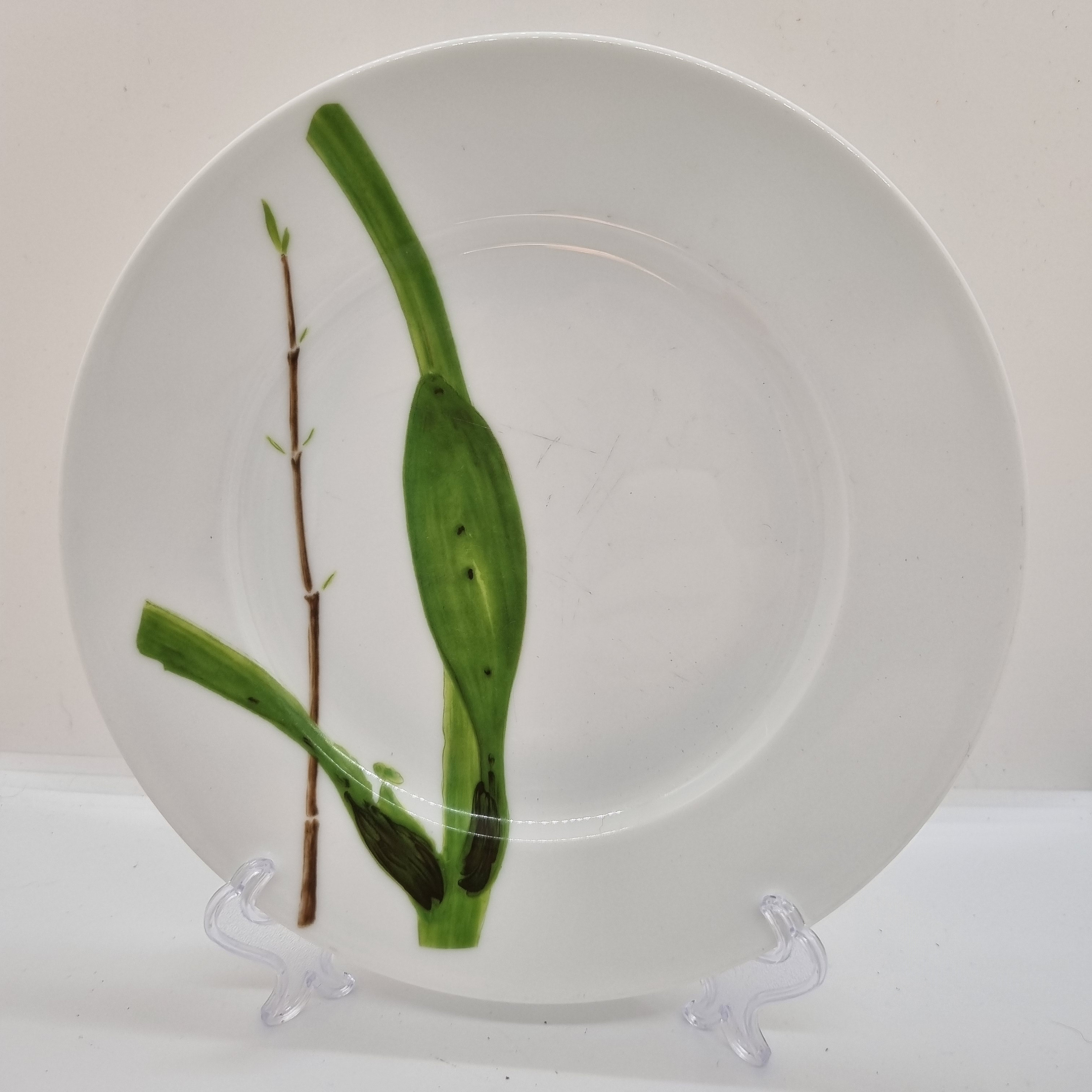 Raynaud & Co Limoges Verdures Plate No 4 Christian Tortu (51 Raynaud & Co Limoges Verdures Plate No 4 Christian Tortu (51
