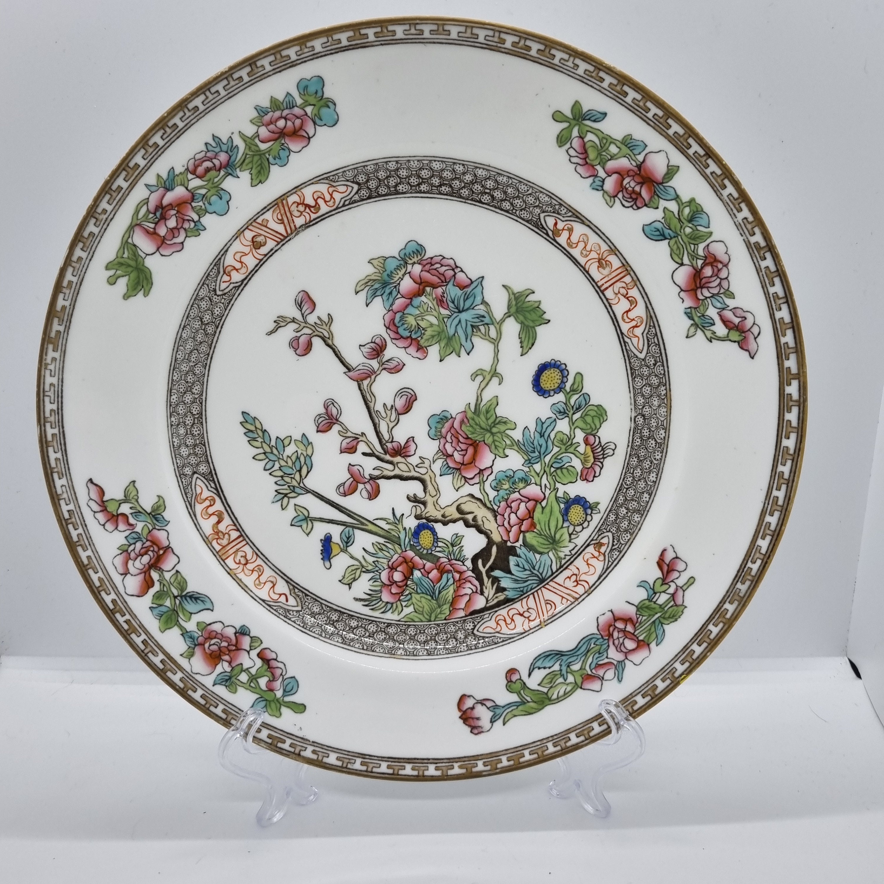 Coalport Indian Tree Dinner Plate 3 - Etsy