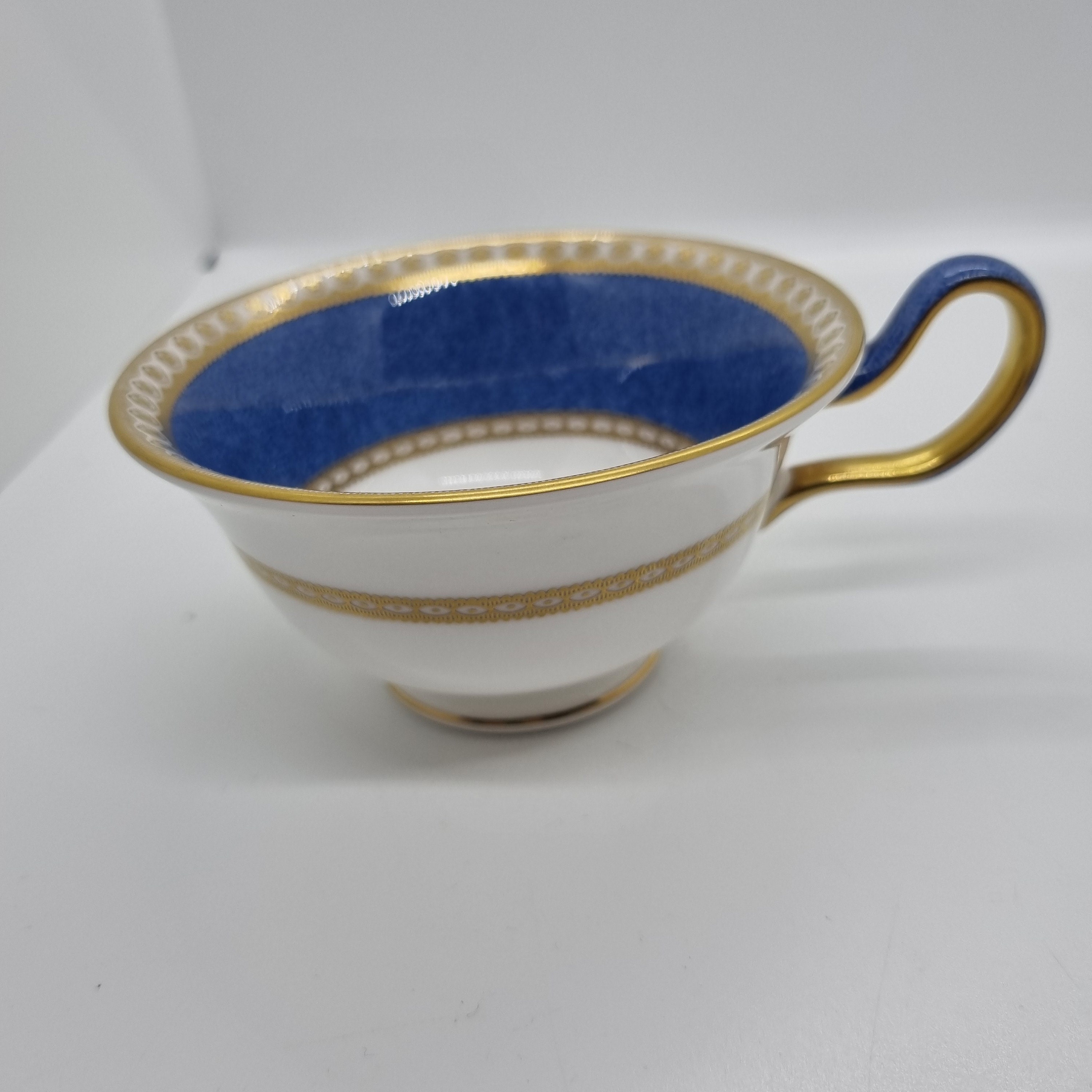 Wedgwood "ulander" Powder Blue Peony Teacup (94) - Etsy